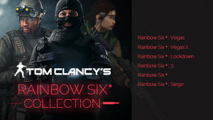 Rainbow Six Collection Games
