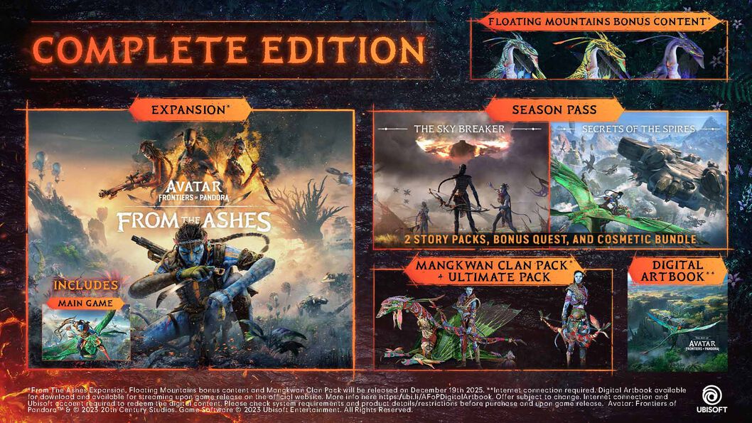 Buy Avatar: Frontiers of Pandora™ Complete Edition on PC & More | Ubisoft Store