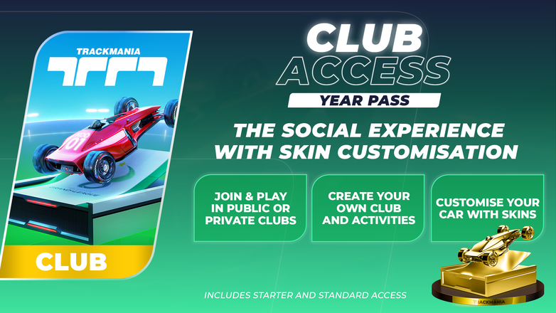 Trackmania Club Access 1 Year