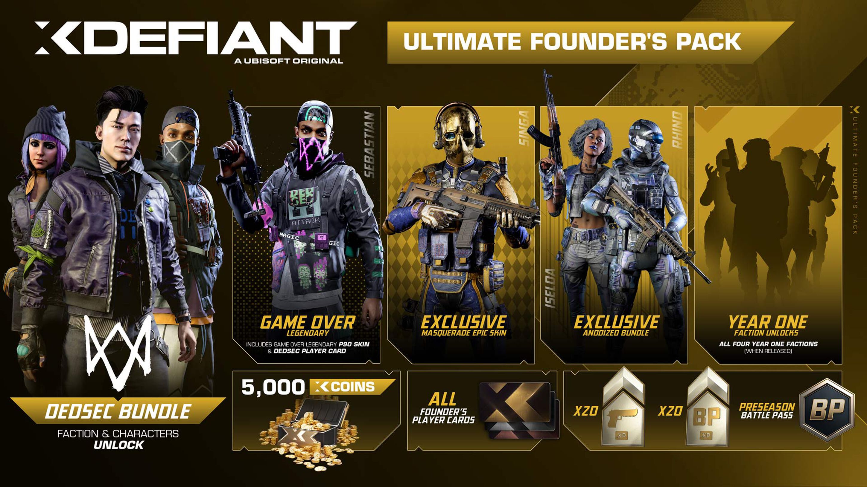 Buy XDefiant Ultimate Founder’s Pack on PC & More | Ubisoft Store