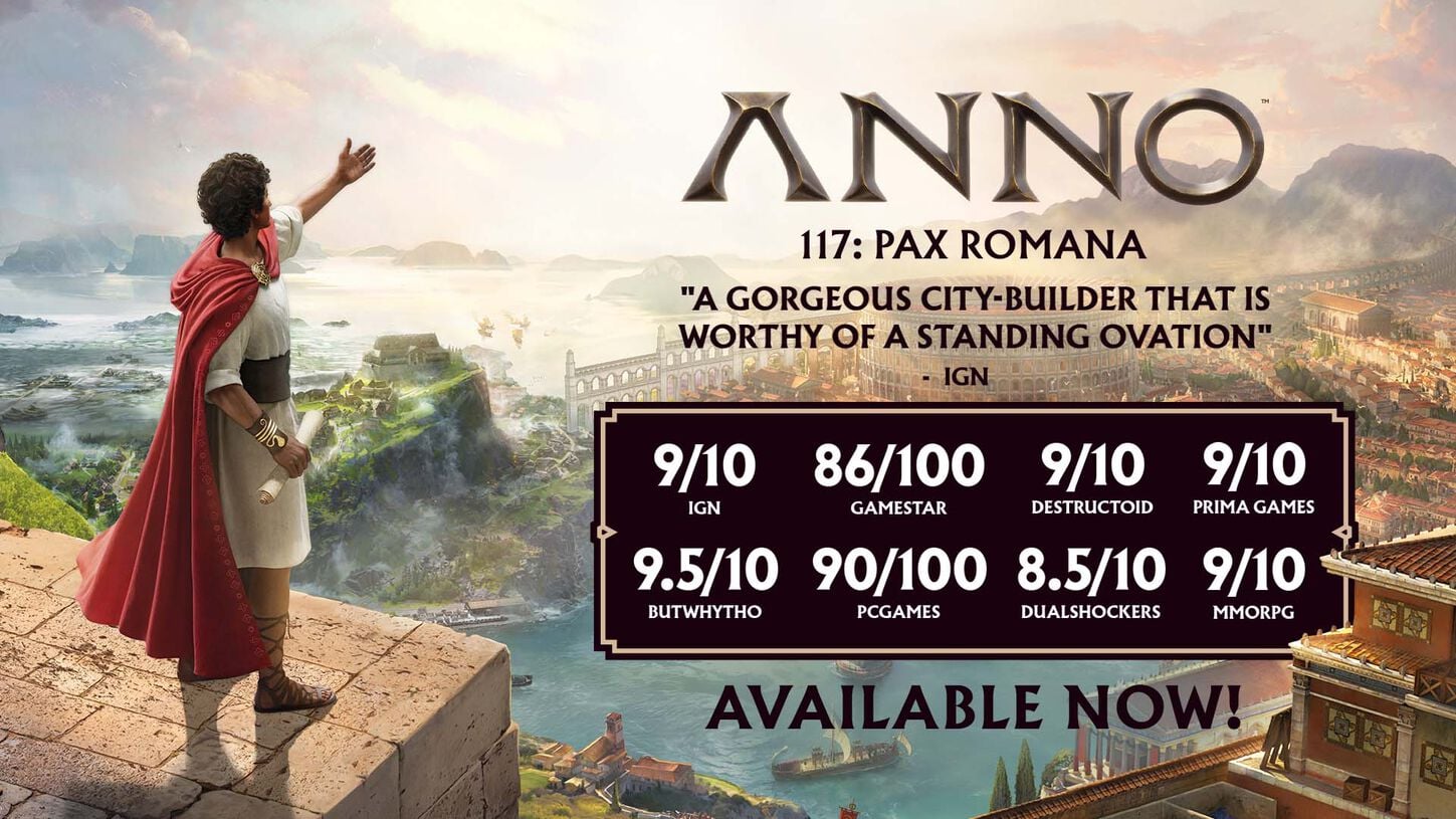 Buy Anno 117: Pax Romana Gold Edition on PC & More | Ubisoft Store