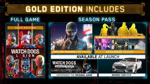 Buy Watch Dogs Legion Gold Edition on PC & More | Ubisoft Store