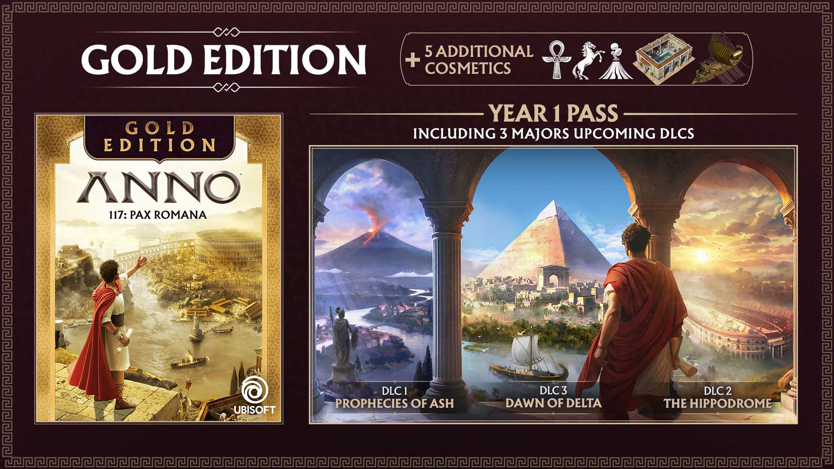 Buy Anno 117: Pax Romana Gold Edition on PC & More | Ubisoft Store