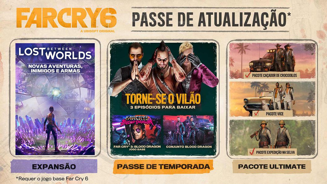 Far Cry 6 Game of the Year Upgrade Pass PC DLCs | Ubisoft Store