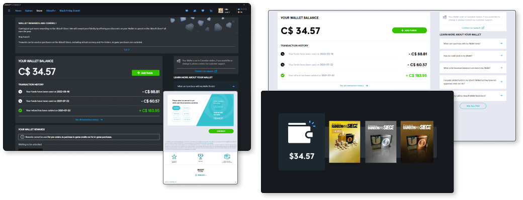 Ubisoft Wallet | Ubisoft Store