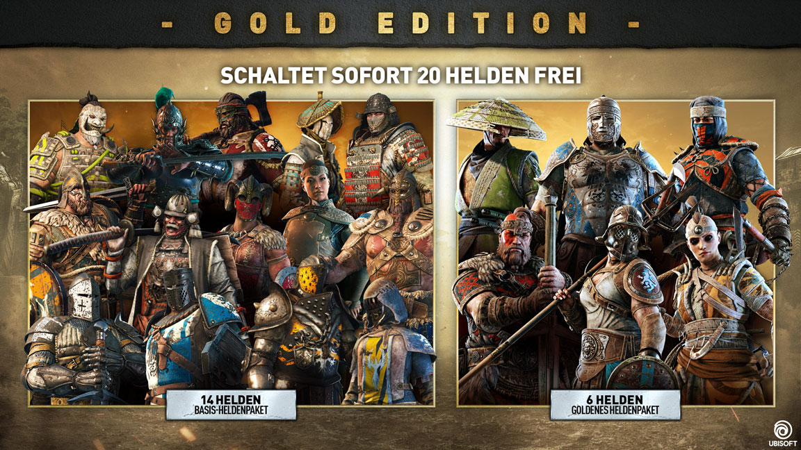 Kaufen For Honor Gold Edition Auf PC & mehr | Ubisoft Store