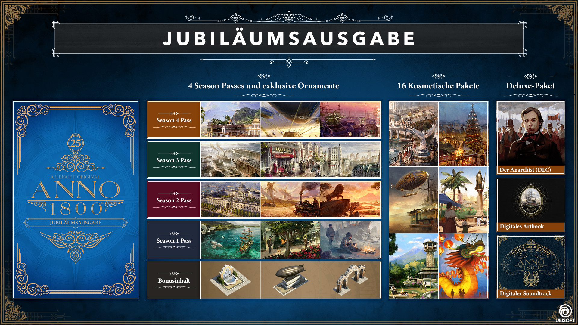 Anno 1800 Jubiläumsausgabe kaufen · PC · Ubisoft Store - DE