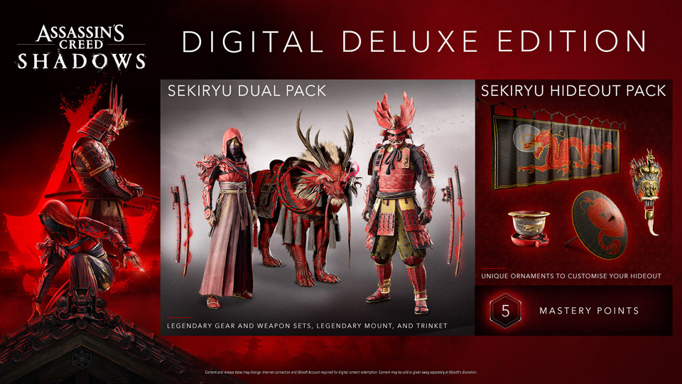 Kopen Assassin's Creed Shadows Digital Deluxe Edition op pc en meer | Ubisoft Store