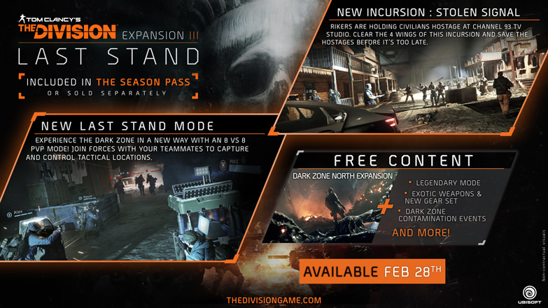 Buy Tom Clancy’s The Division Expansion III: Last Stand on PC & More ...