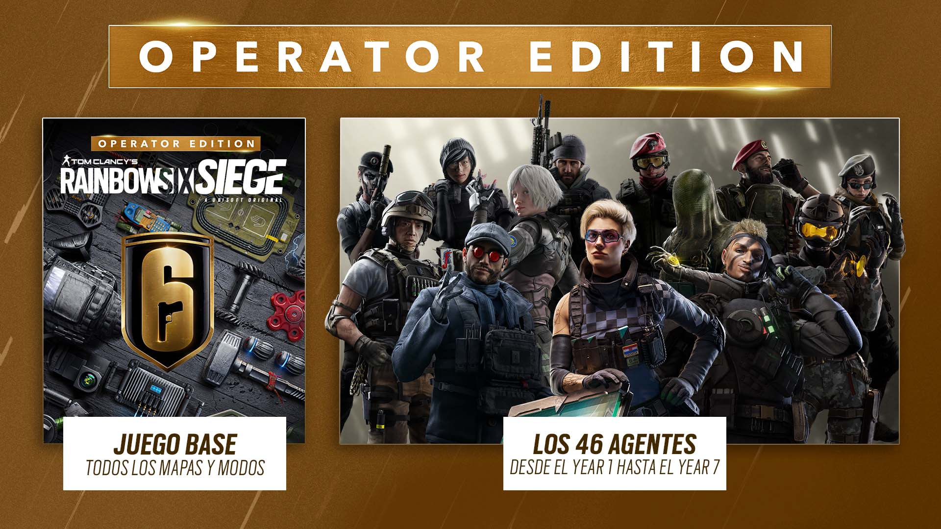 Comprar Tom Clancy's Rainbow Six Siege Operator Edition para PC y más | Ubisoft Store