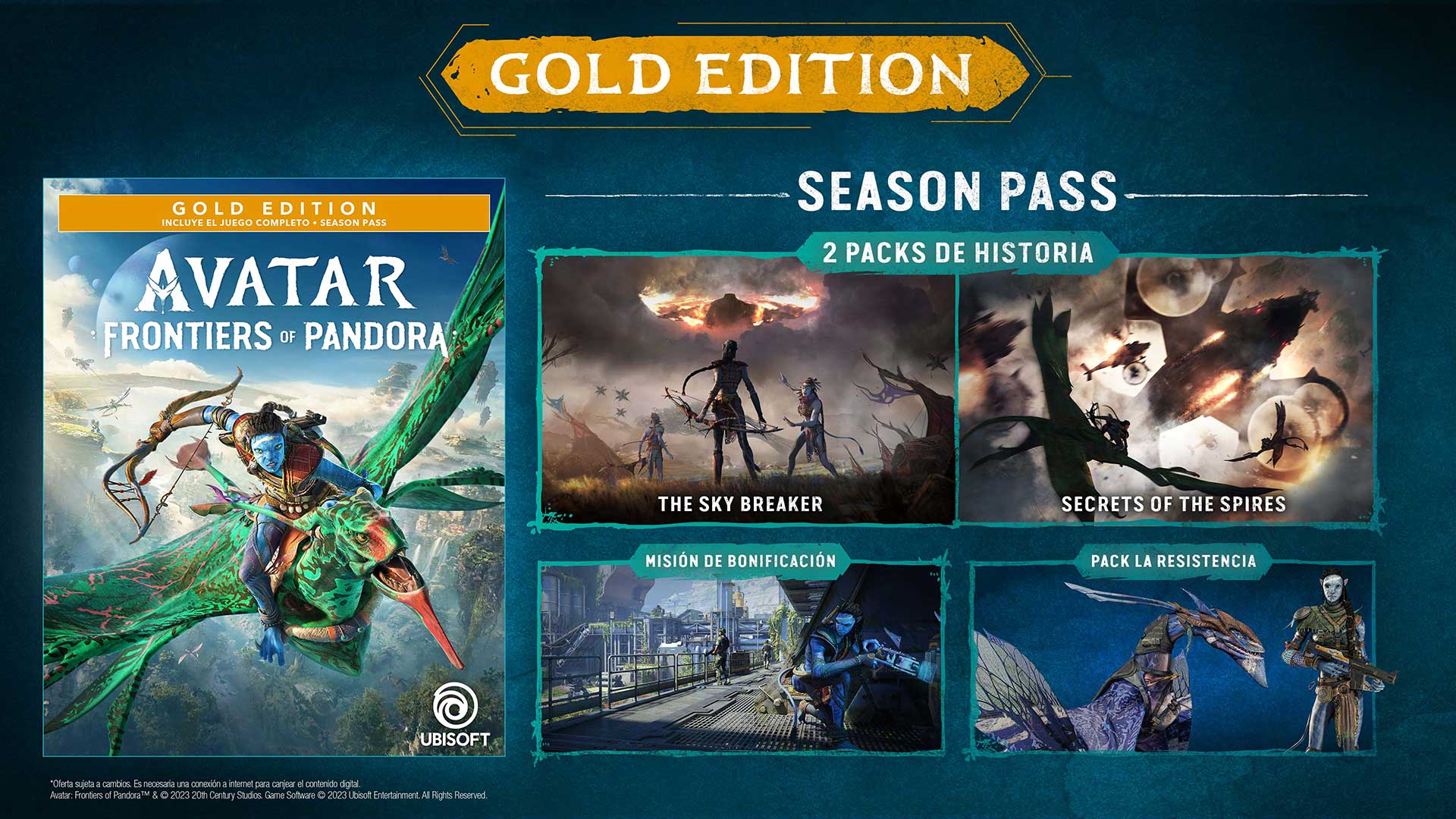 Comprar Avatar: Frontiers of Pandora Gold Edition para PC y más | Ubisoft Store