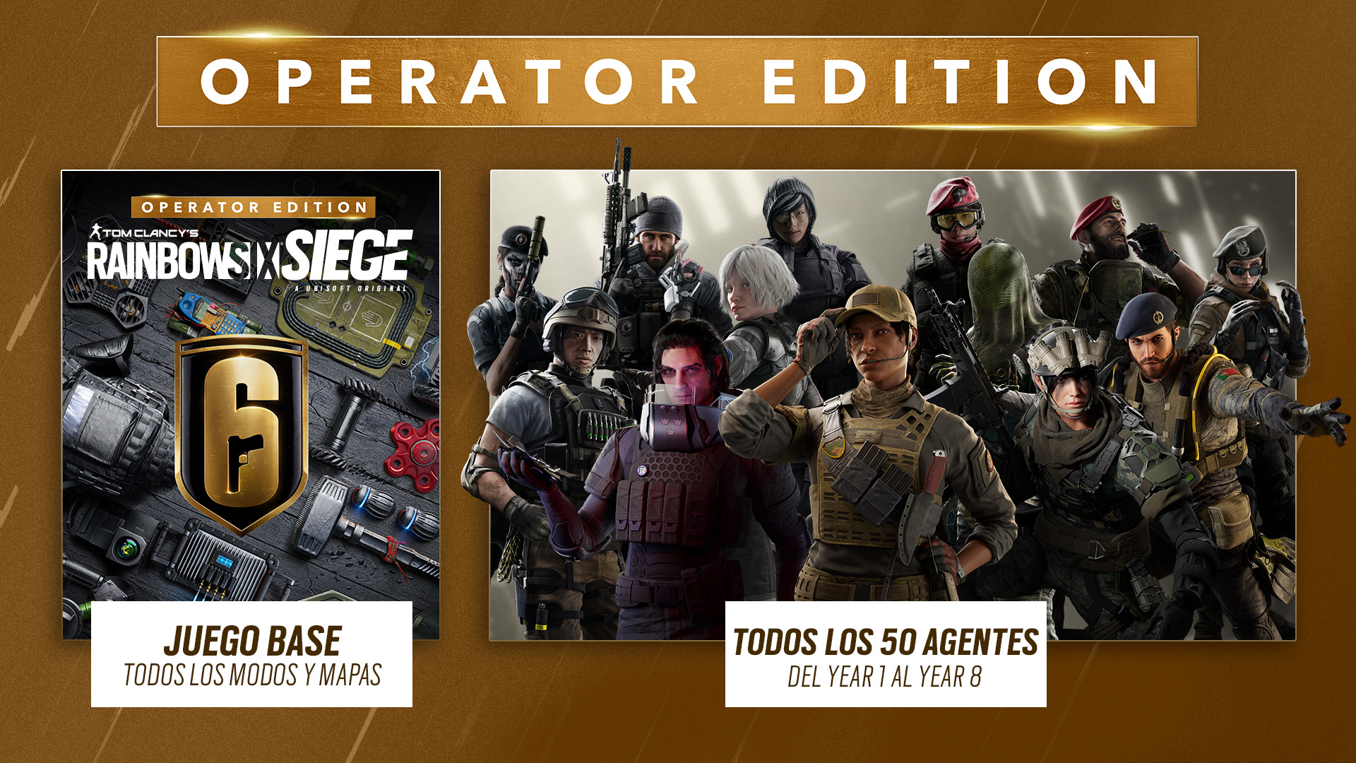 Comprar Tom Clancy's Rainbow Six Siege Operator Edition para PC y más | Ubisoft Store